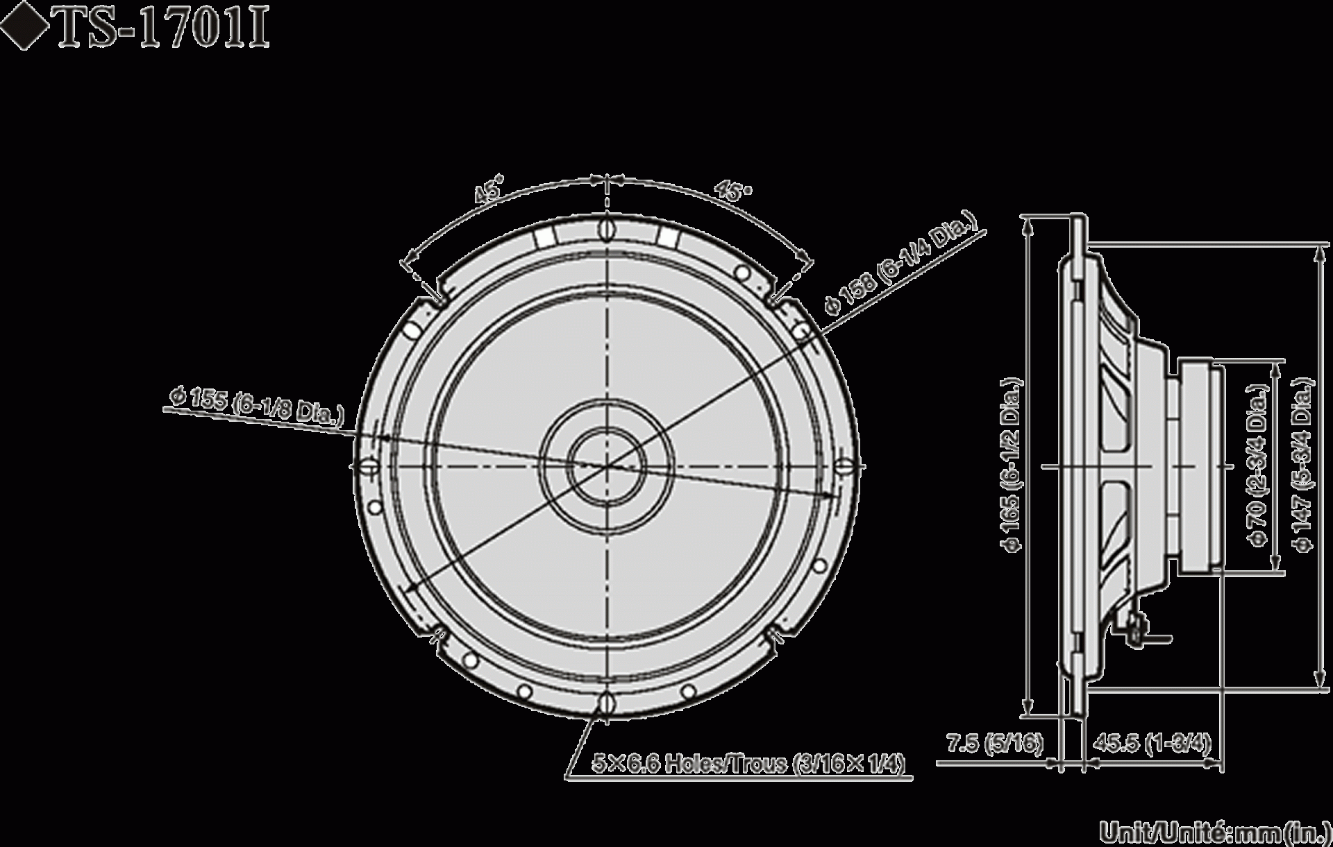 Pioneer TS-1701I - Telpoint